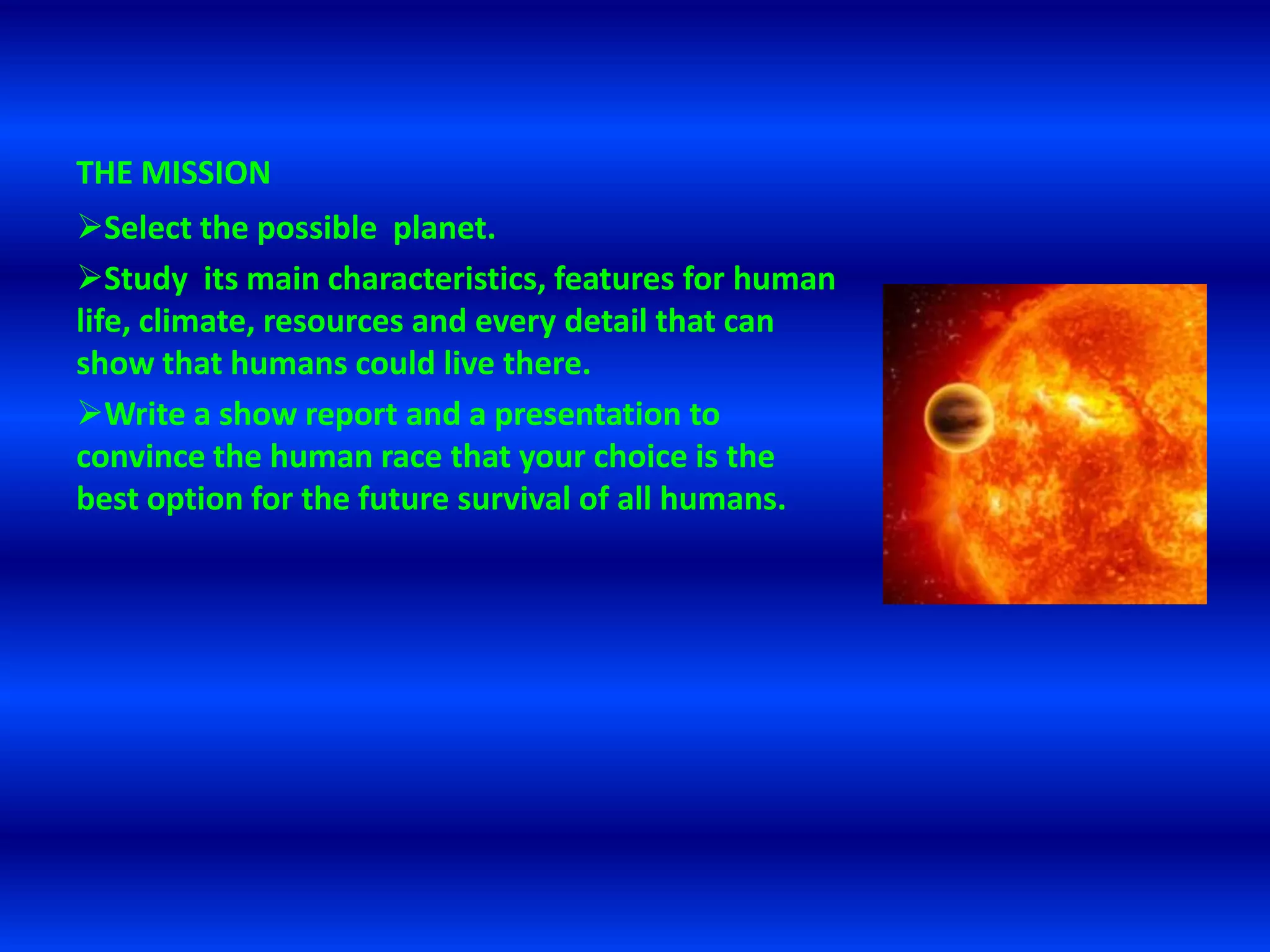 Interplanetary Mission | PPTX