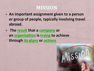Mission | PPT
