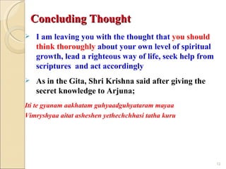 Why to Follow Vedic Path? | PPT