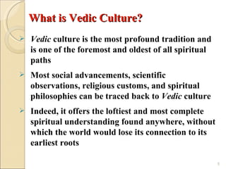 Why to Follow Vedic Path? | PPT