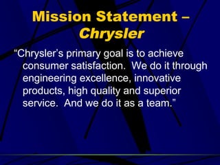 Mission statement examples-Joel | PPT
