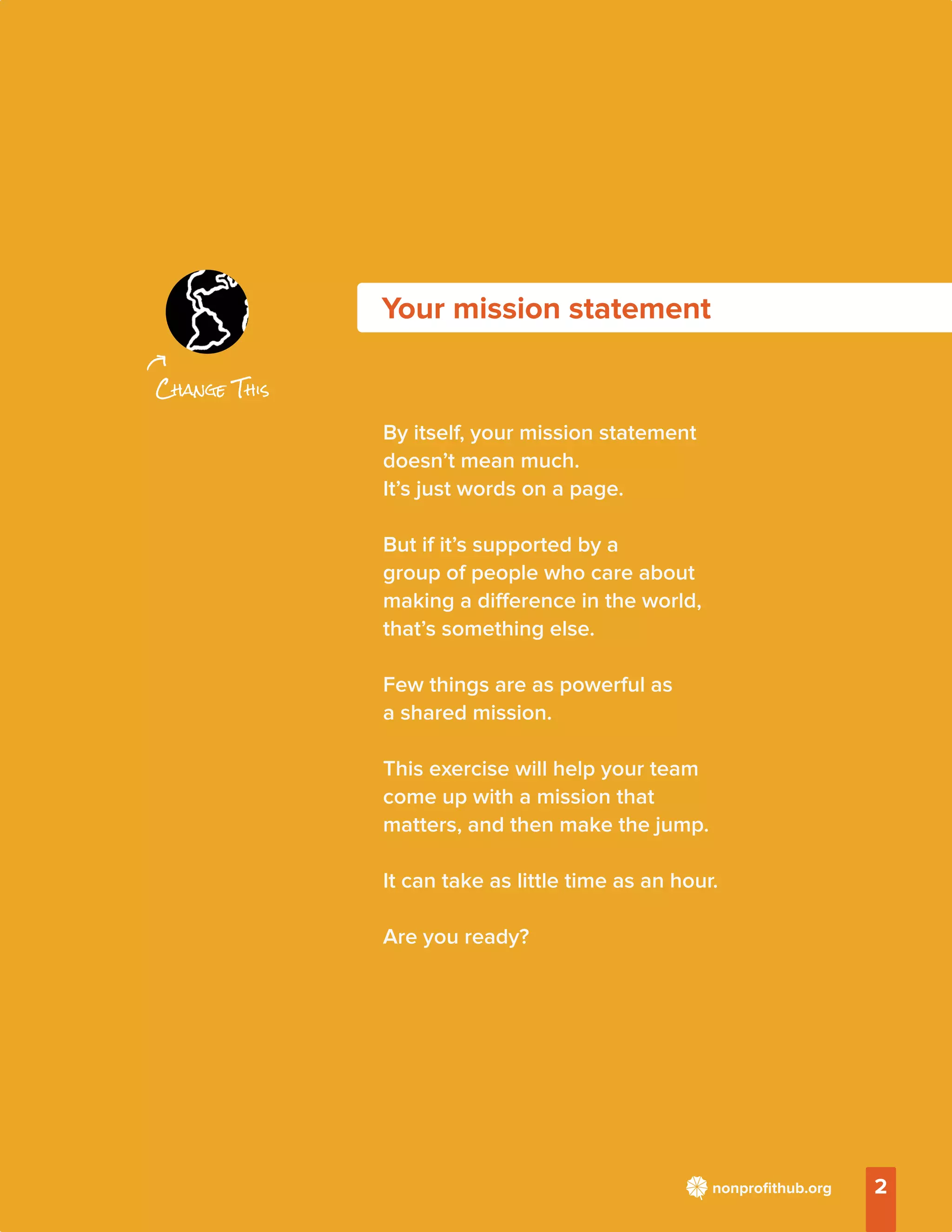 Mission statement-exercise | PDF