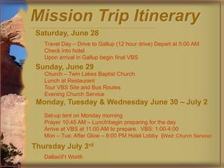 Mission trip-2014 | PDF | Christianity | Religion & Spirituality