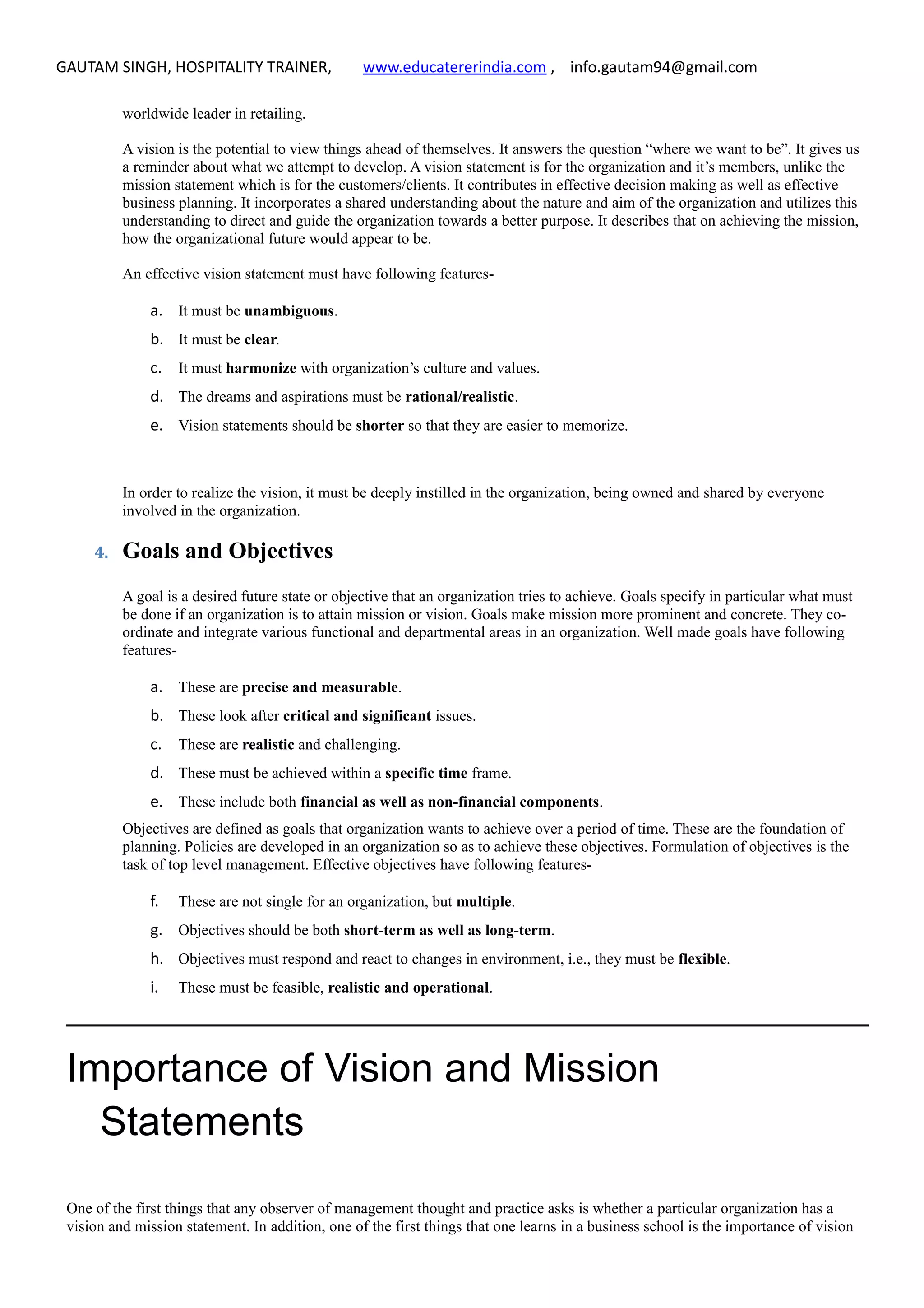 Mission vission | PDF