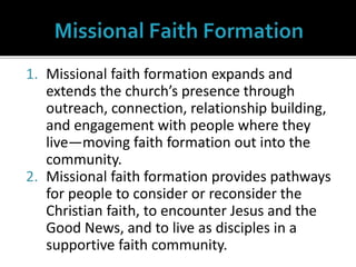 Missional component | PPT
