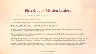 Mission and leadership revised | PPTX