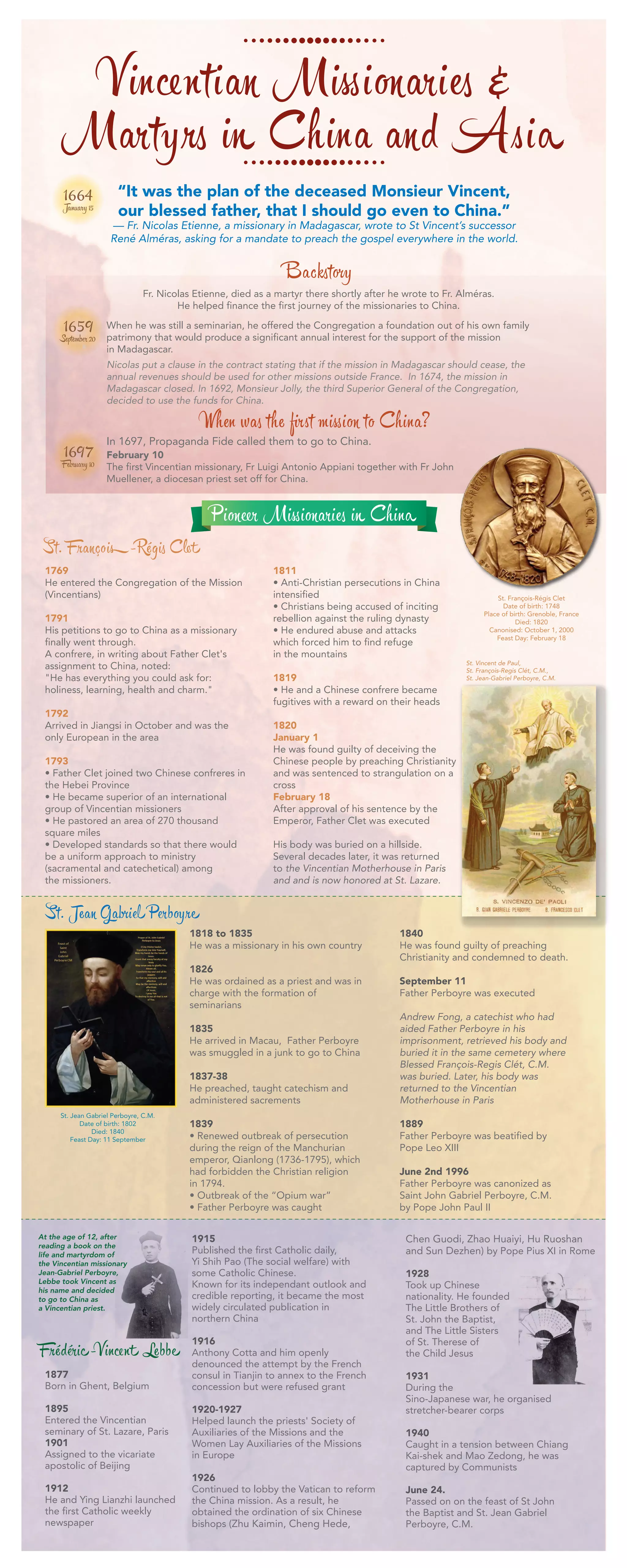 Vincentian Missionaries in China and Asia | PDF
