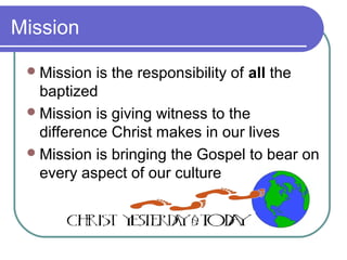 Missionary mindset | PPS