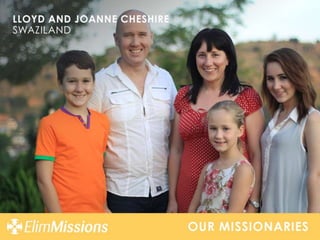 Elim Missions Missionary Profiles | PPTX