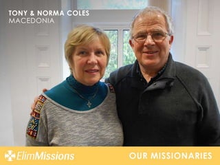 Elim Missions Missionary Profiles | PPTX