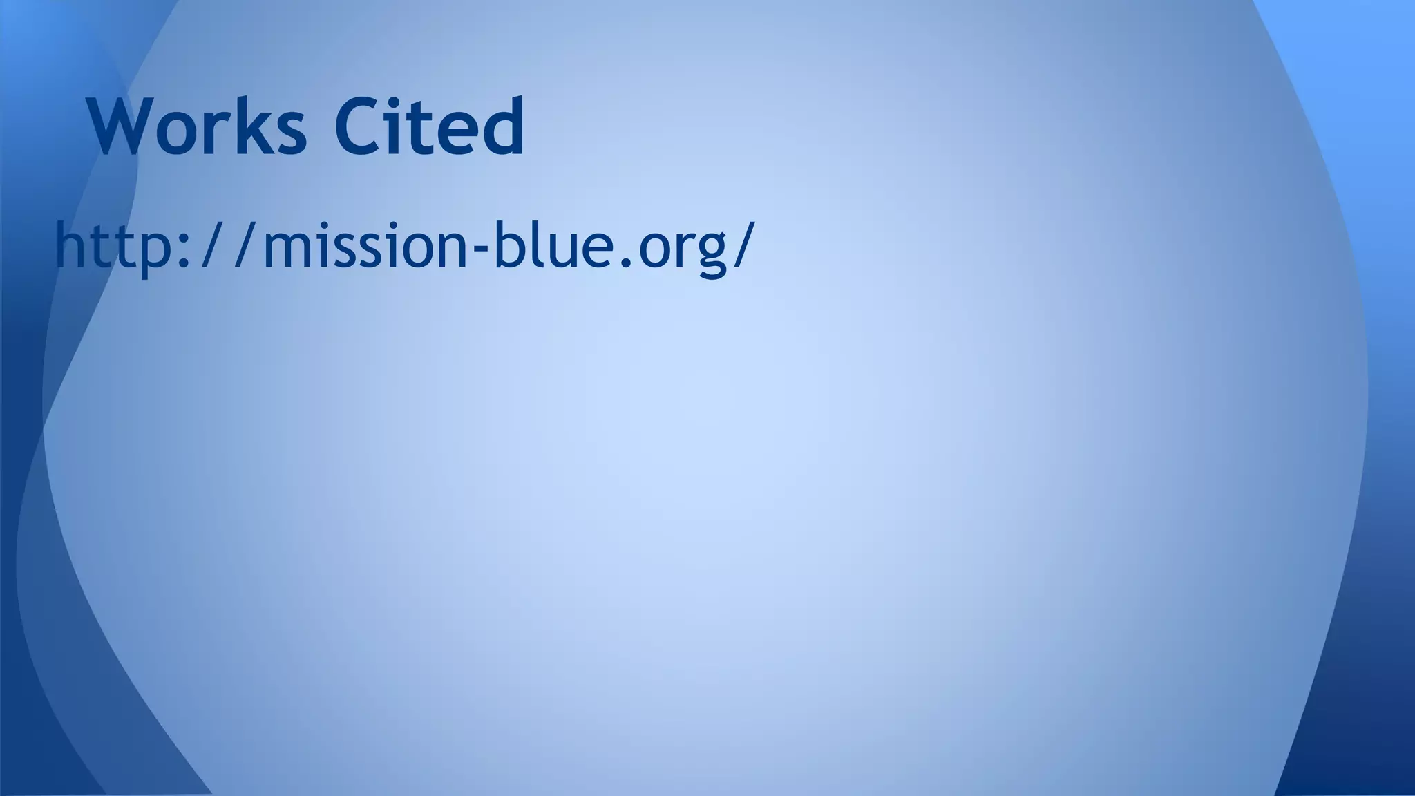 Mission Blue | PPTX