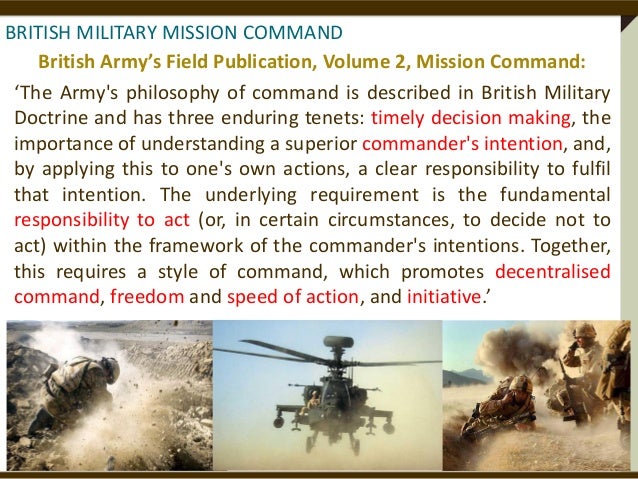 Mission Command - alternative project management