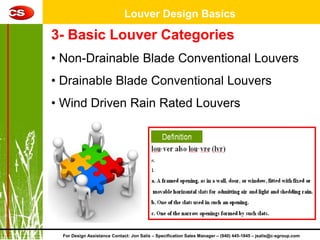 Mission Critical Louver Selection 2012 version | PDF