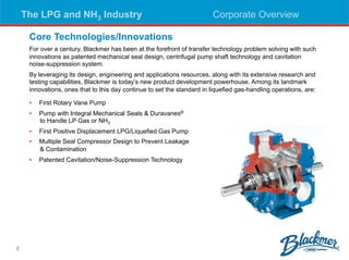 Experts in Mission Critical LPG NH3 Product Transfer and Vapor Recovery ...