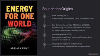 Mission Energy For One World Foundation 2025 | PDF