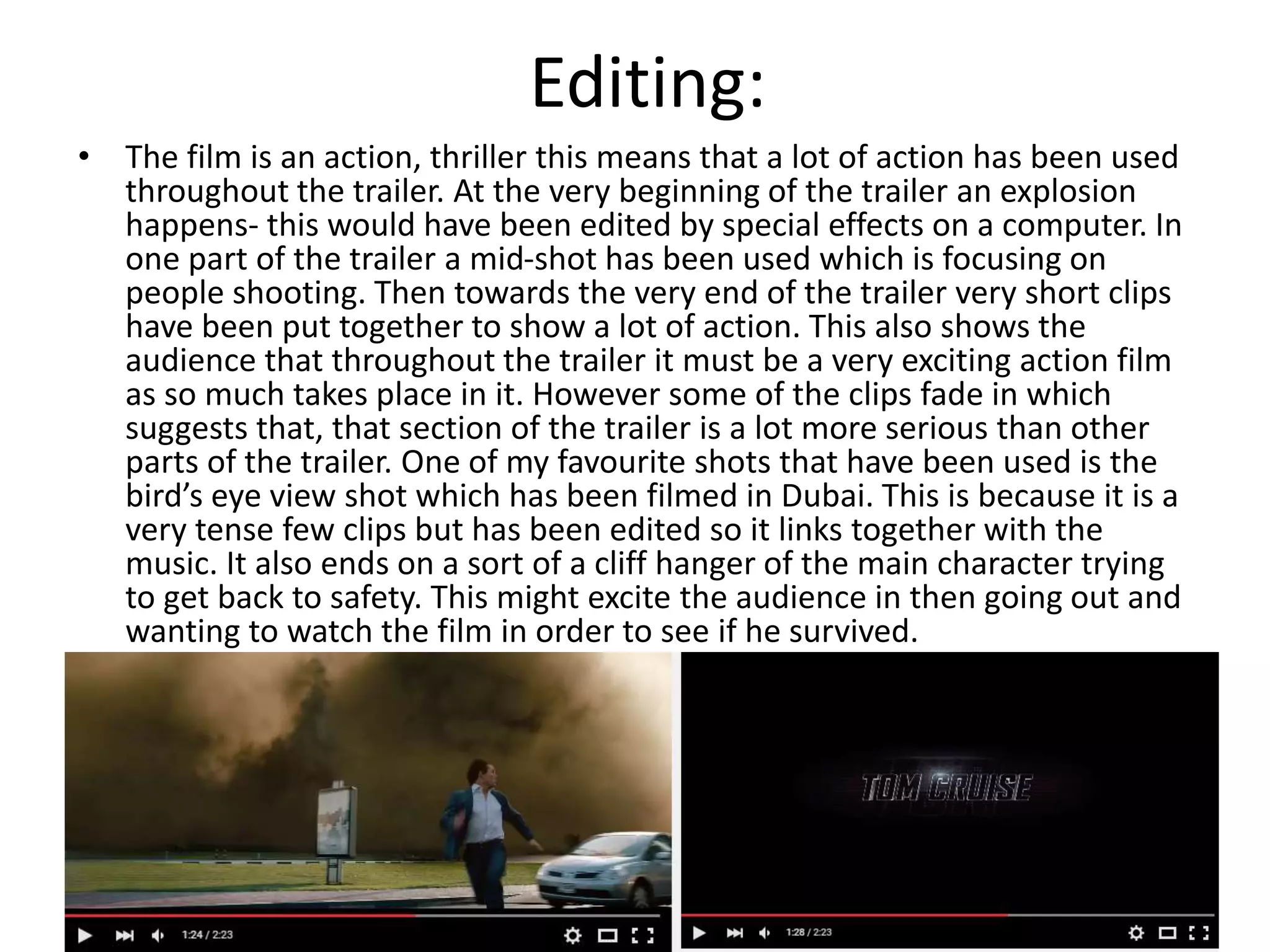 Mission impossible evaluation | PPTX