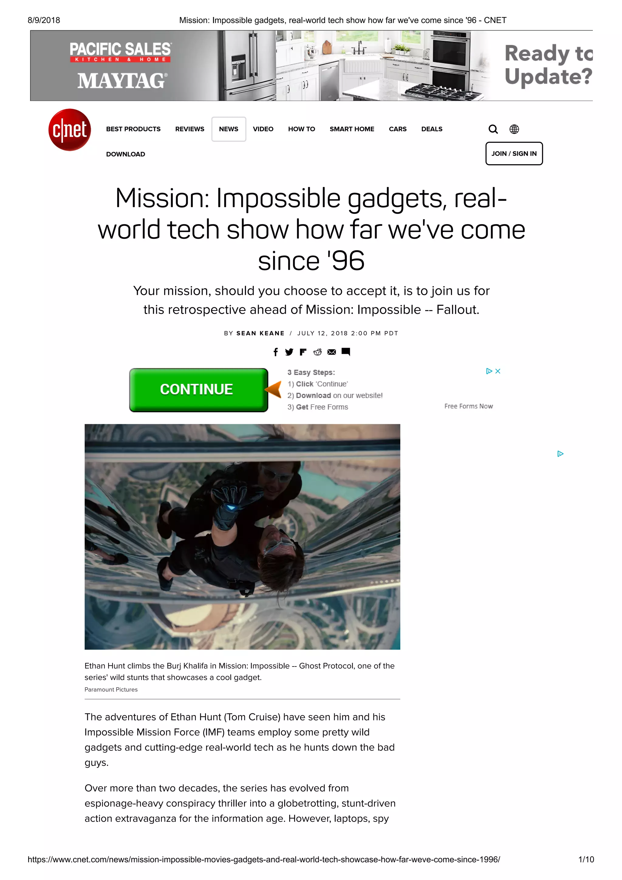 Mission impossible gadgets real world tech show how far we've come ...