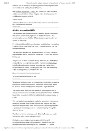 Mission impossible gadgets real world tech show how far we've come ...