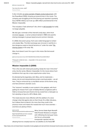 Mission impossible gadgets real world tech show how far we've come ...