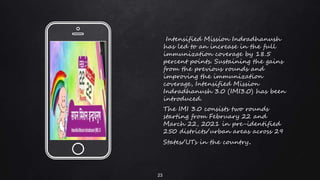 Mission indradhanush ppt | PPTX