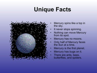 Mission mercury | PPT | Geography | Science