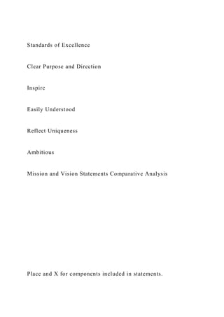 MissionMy OrganizationComparative OrganizationCustomers.docx