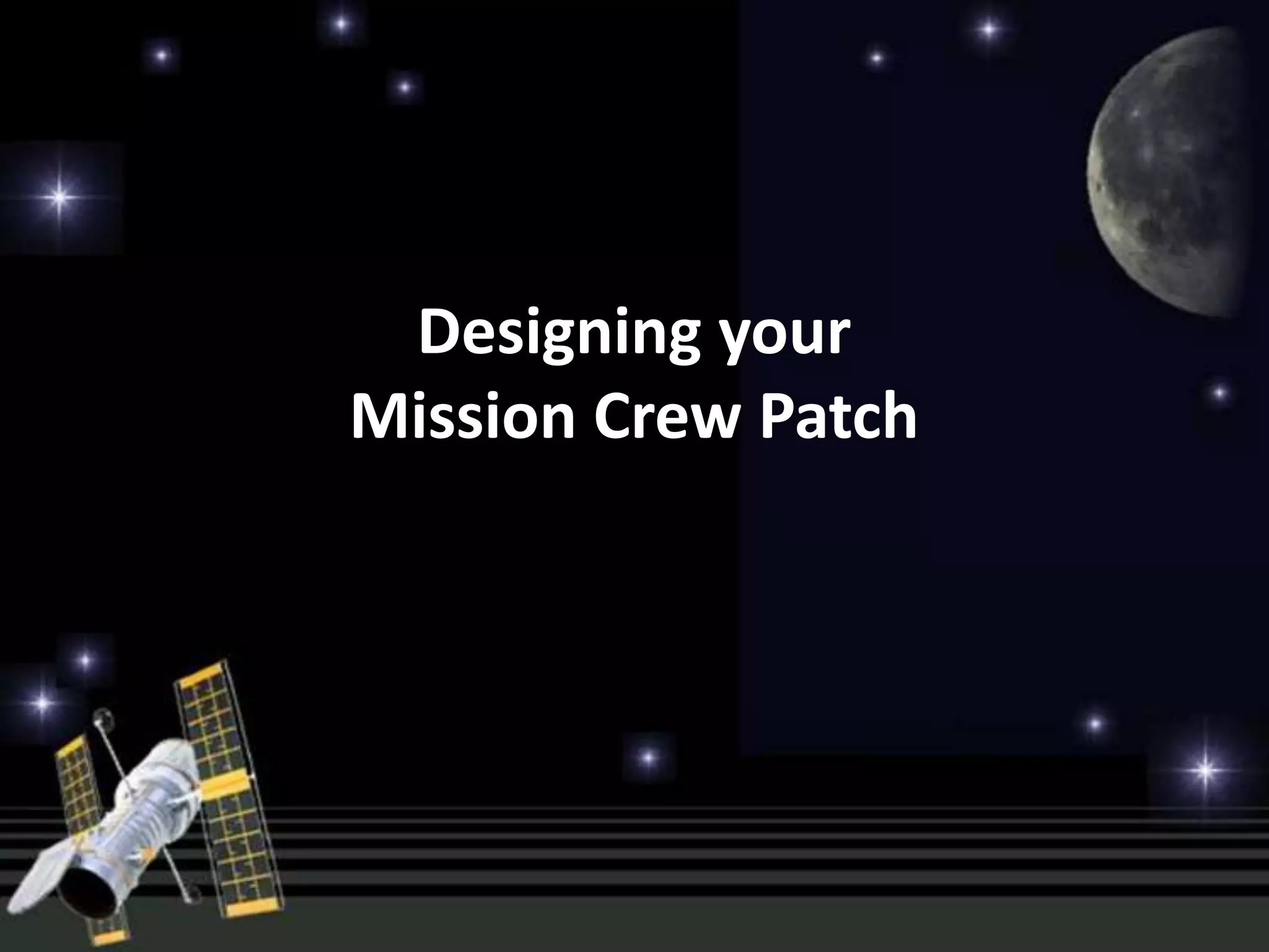 Mission patch | PPTX