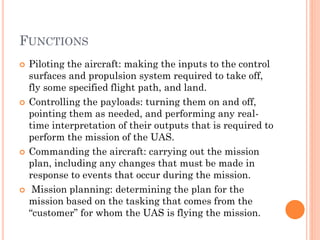 Mission planning and control for UAV's | PDF