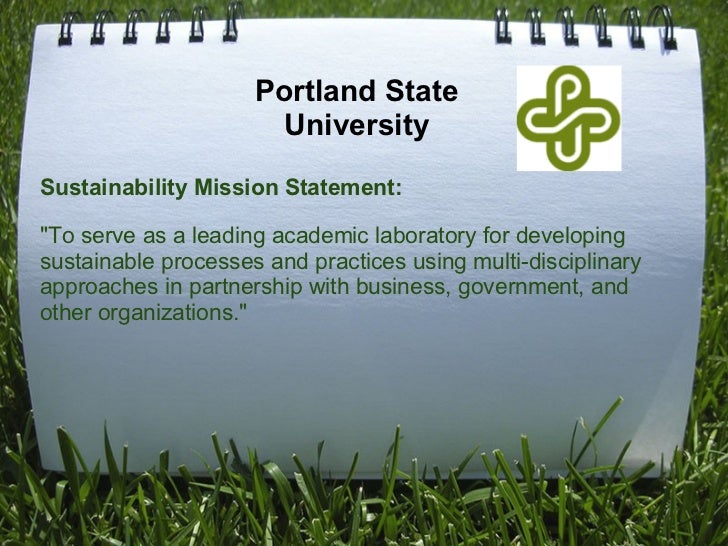 Mission Statements and Sustainability in the Business World