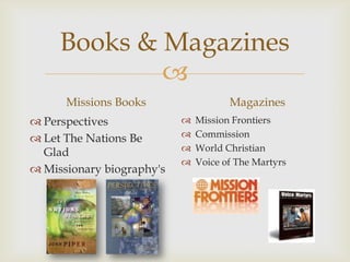 A Vision For The World - Part 6 | PPTX | Christianity | Religion ...