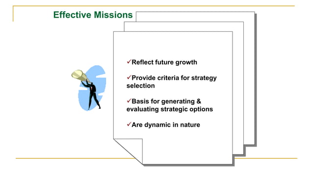 Mission statement.ppt strategic management | PPT