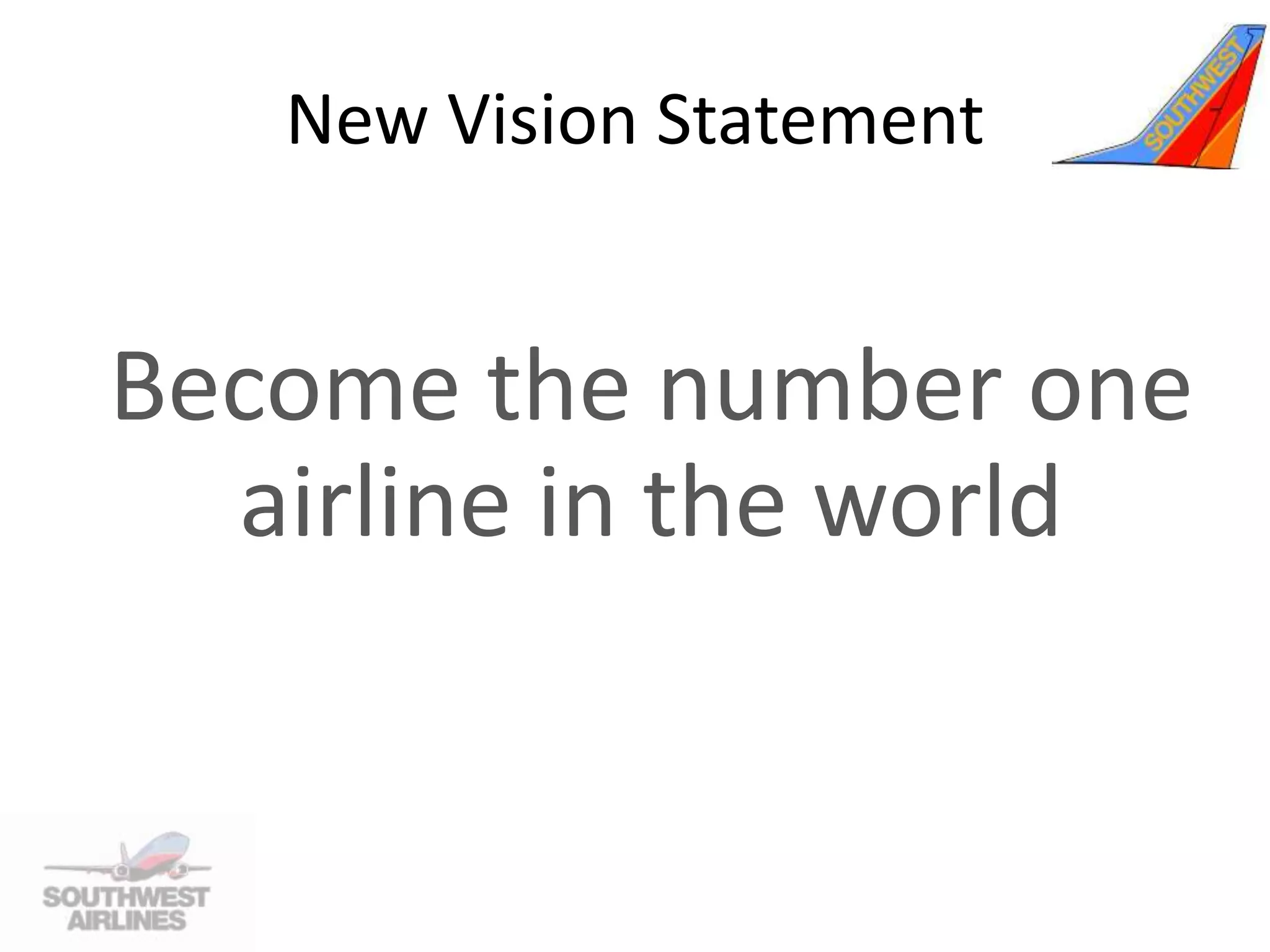 Mission statement analysis southwest airlines | PPTX