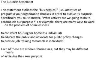 Mission Statement Quest Final | PPTX | Non-Profit Organizations ...