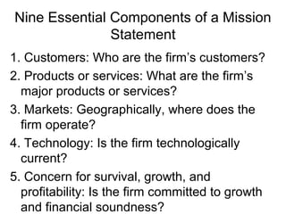Mission statements | PPT