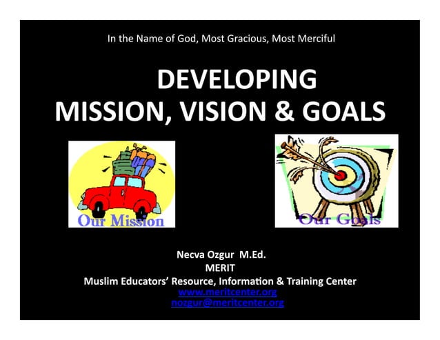 Mission Vision And Goals | PDF