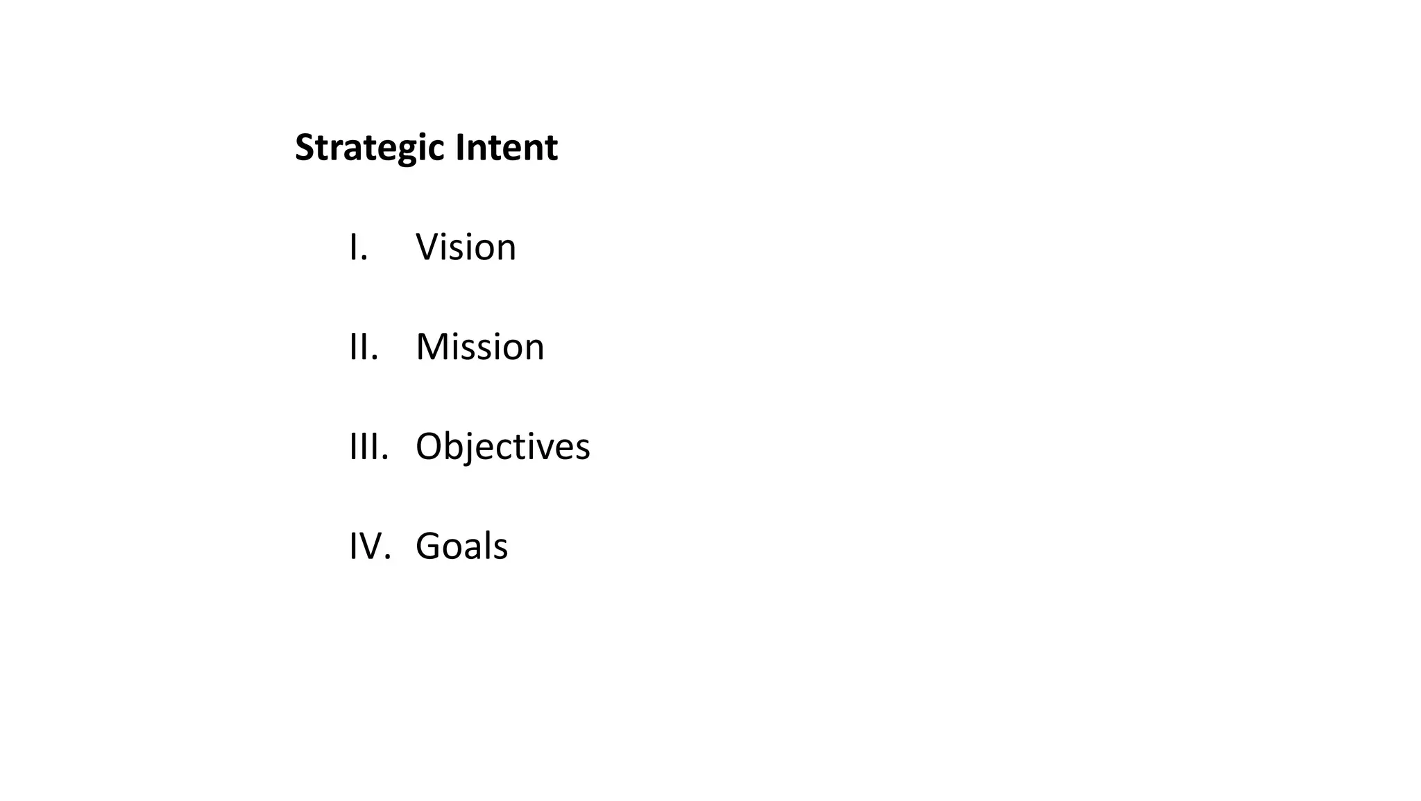 Mission Vision Objective Goal | PPT