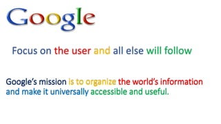 Mission vision statements of top companies | PPTX