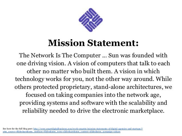 Mission vision statements of digital agencies in the uk