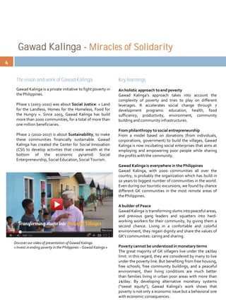 Mission with Gawad Kalinga - Outputs and Learnings | PDF