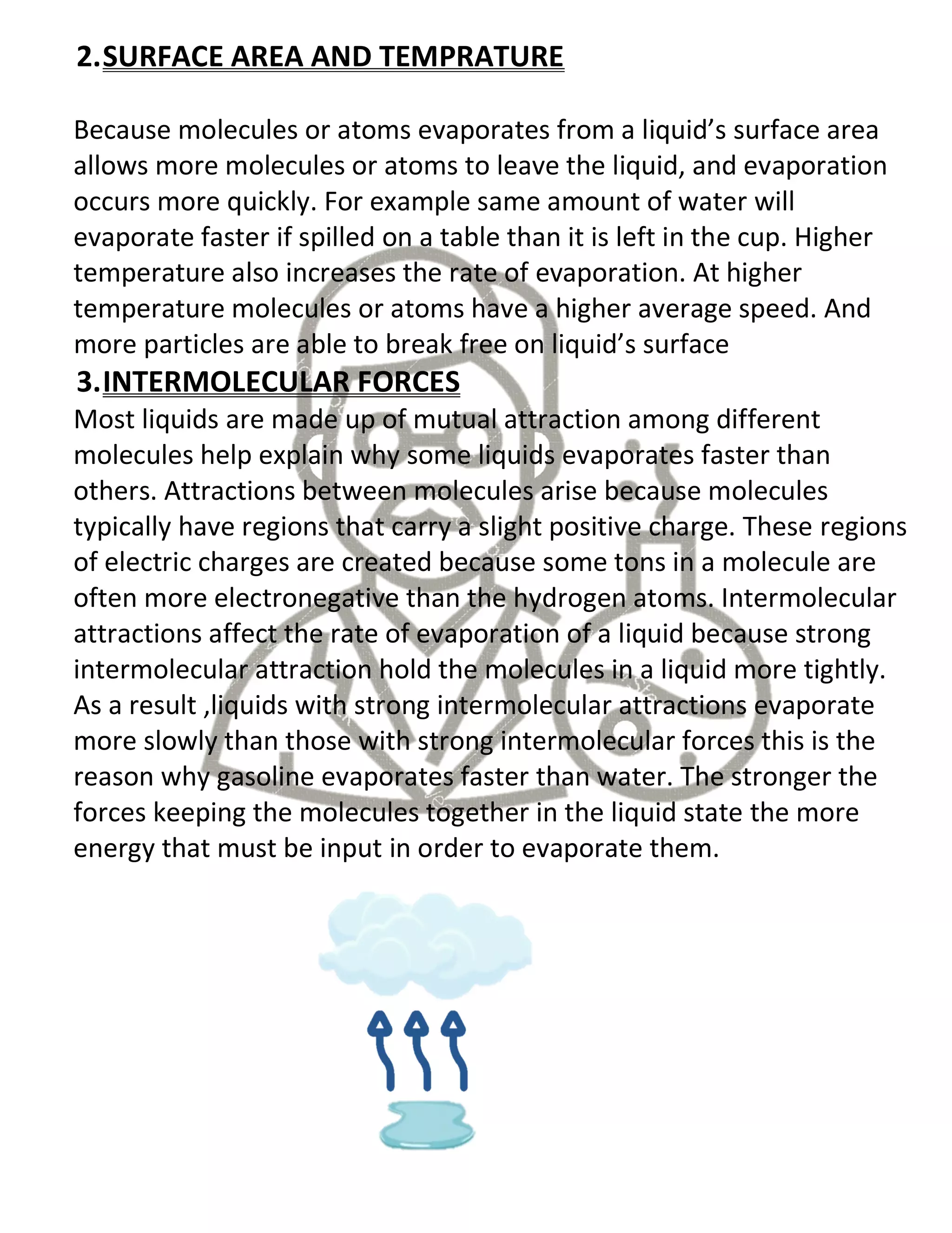 chemistry investigatory project on to determine the rate evaporation of ...