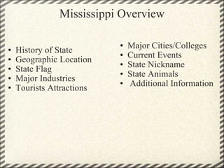 Mississippi | PPT
