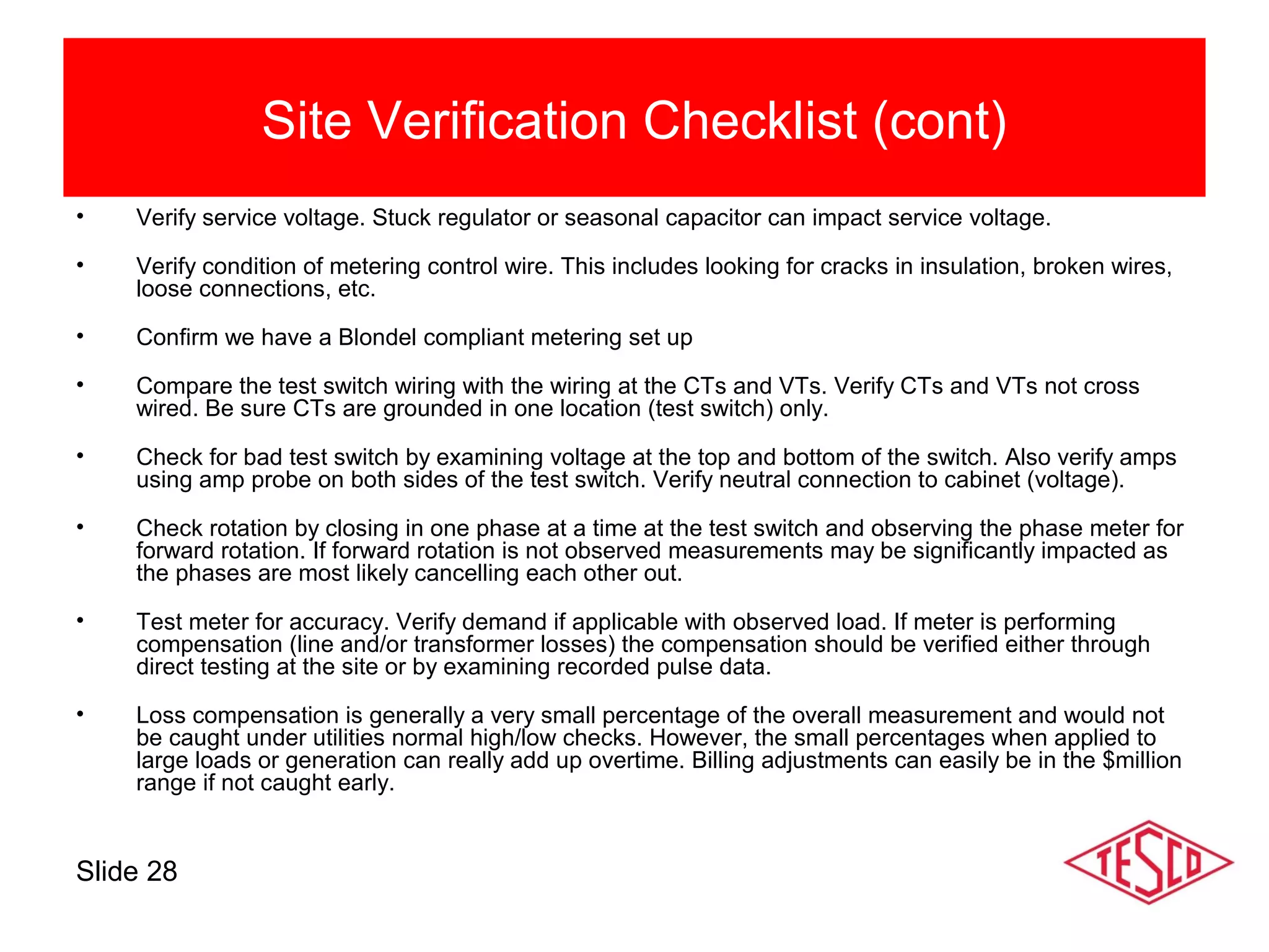 Transformer Rated Metering | PPT