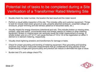 Transformer Rated Metering | PPT