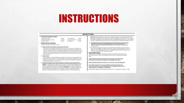 Mississippi tax withholding form tutorial | PPTX