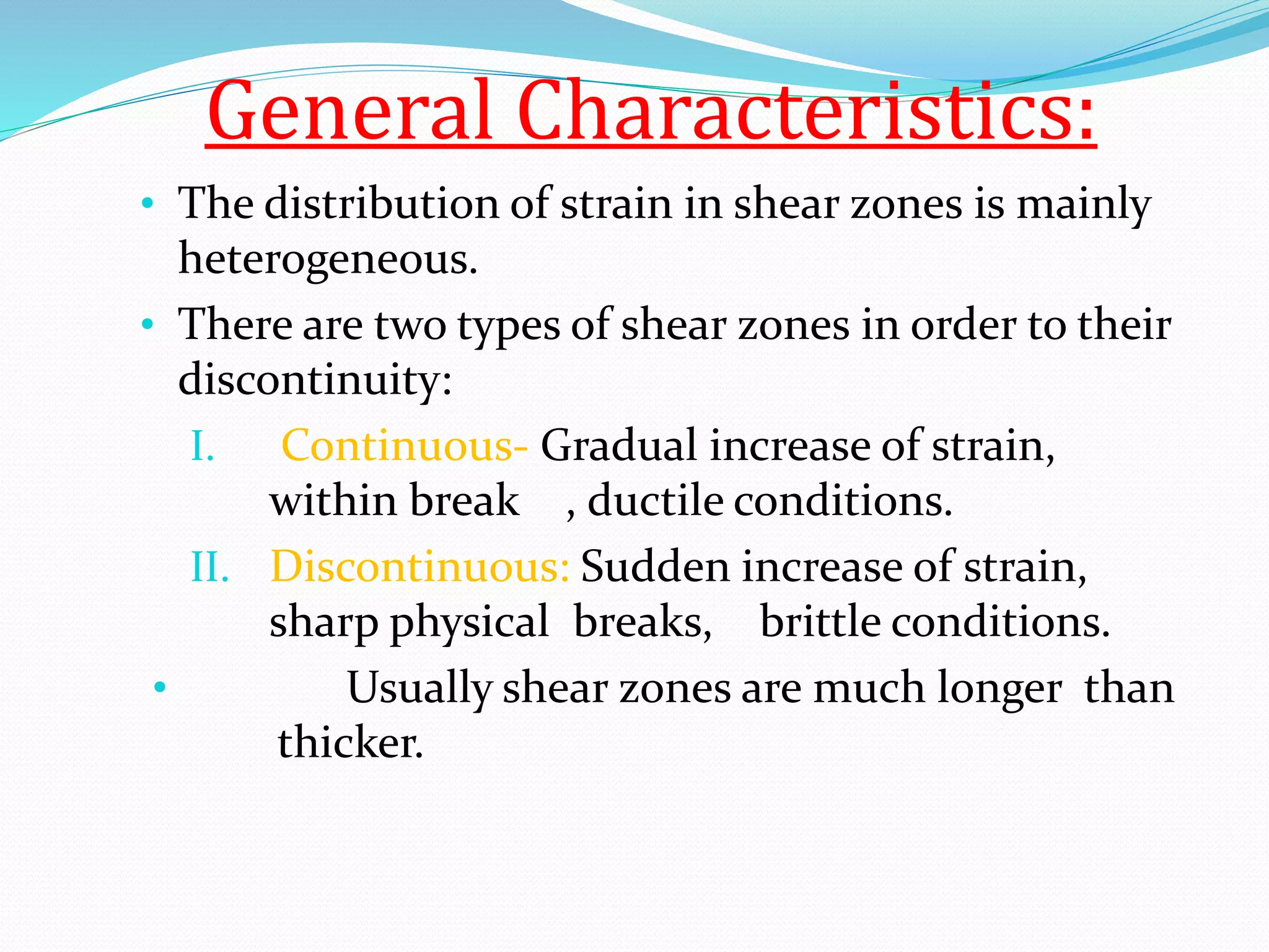 Shear Zone Structural Geology by Misson Choudhury | PPTX