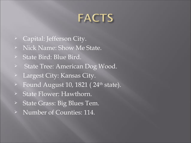 Missouri Powerpoint | PPT | Agriculture | Industries