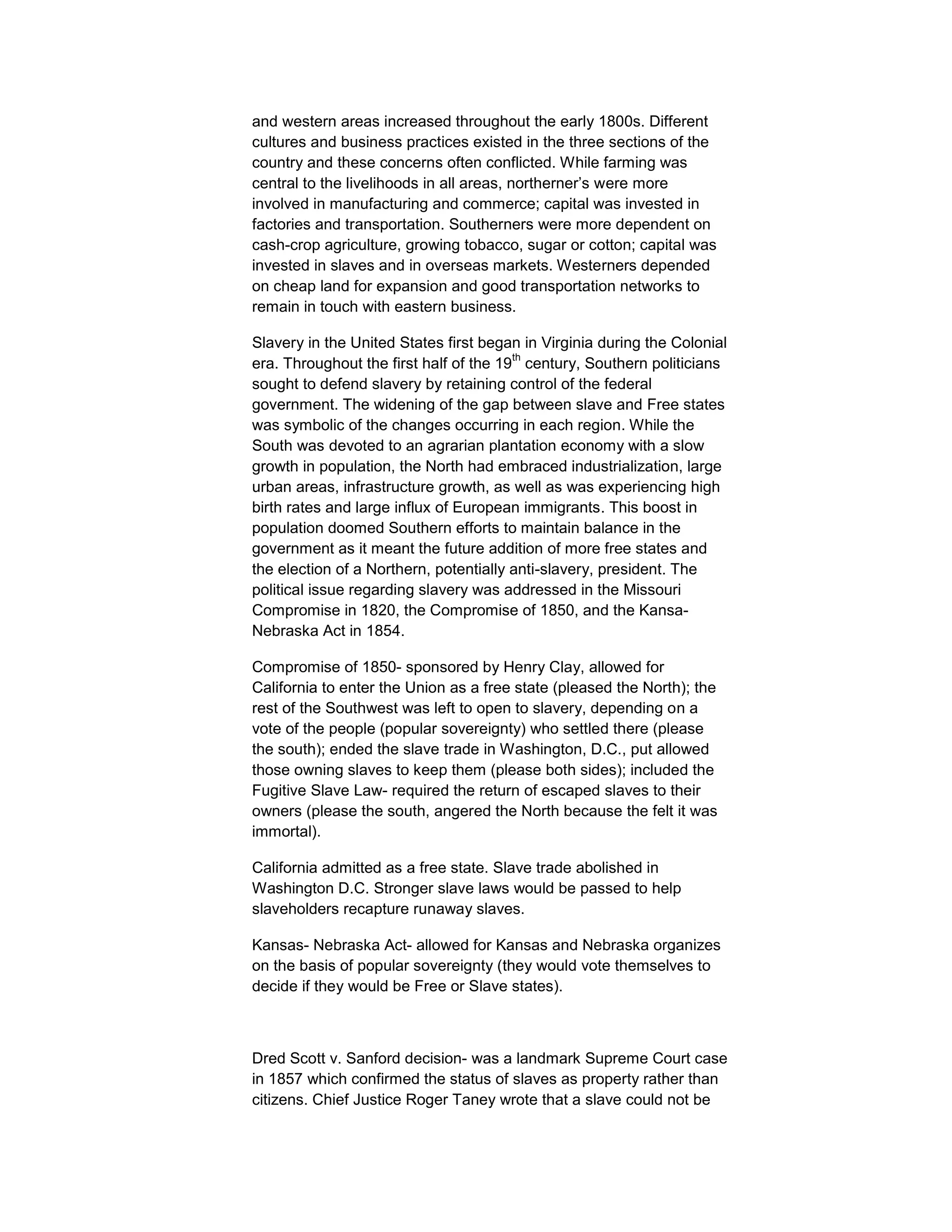 Missouri compromise | DOCX