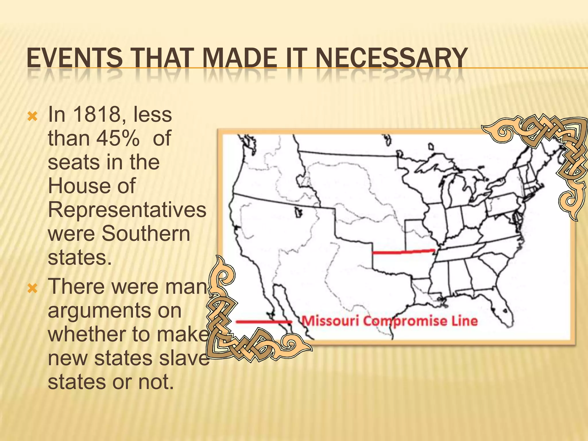 Missouri compromise | PPTX