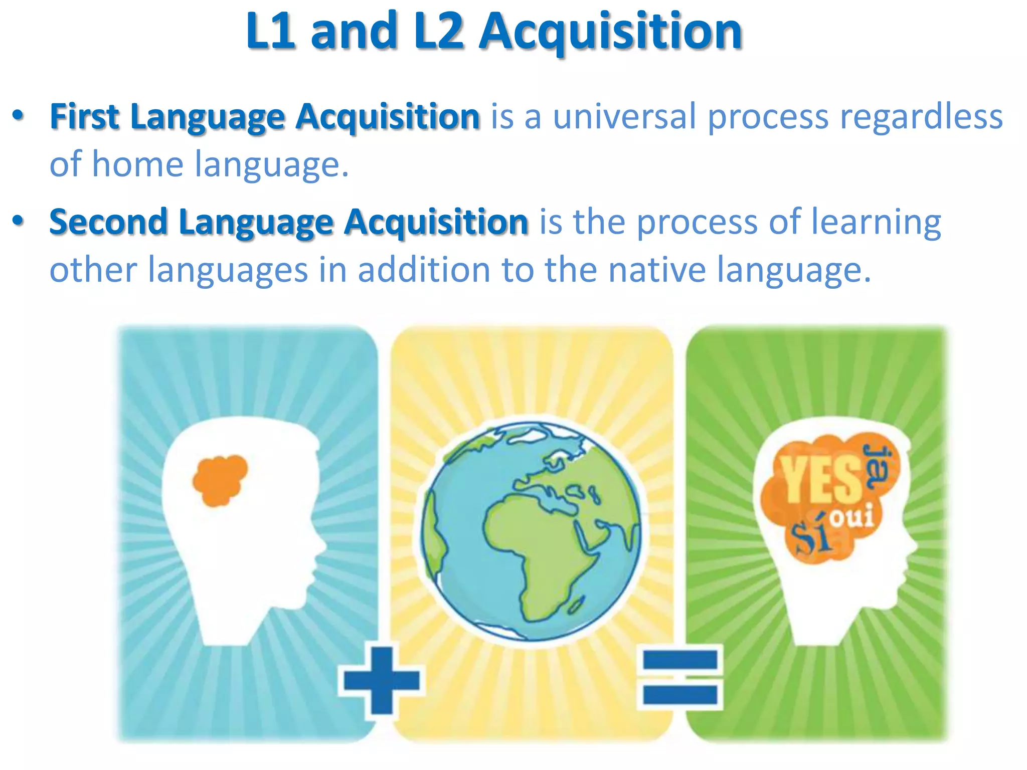 Stages of Second Language Acquisition | PPTX