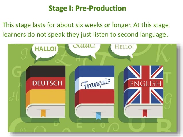 Stages of Second Language Acquisition | PPTX